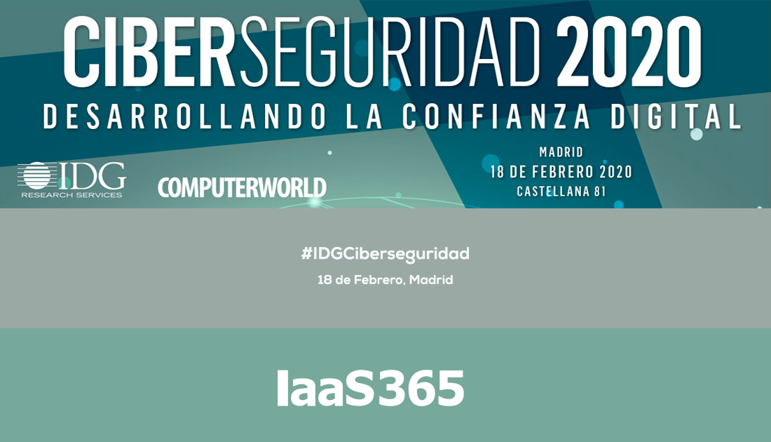 IaaS365 patrocinador Gold de Ciberseguridad 2020 - IaaS365