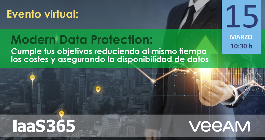 Evento Virtual: Modern Data Protection - IaaS365