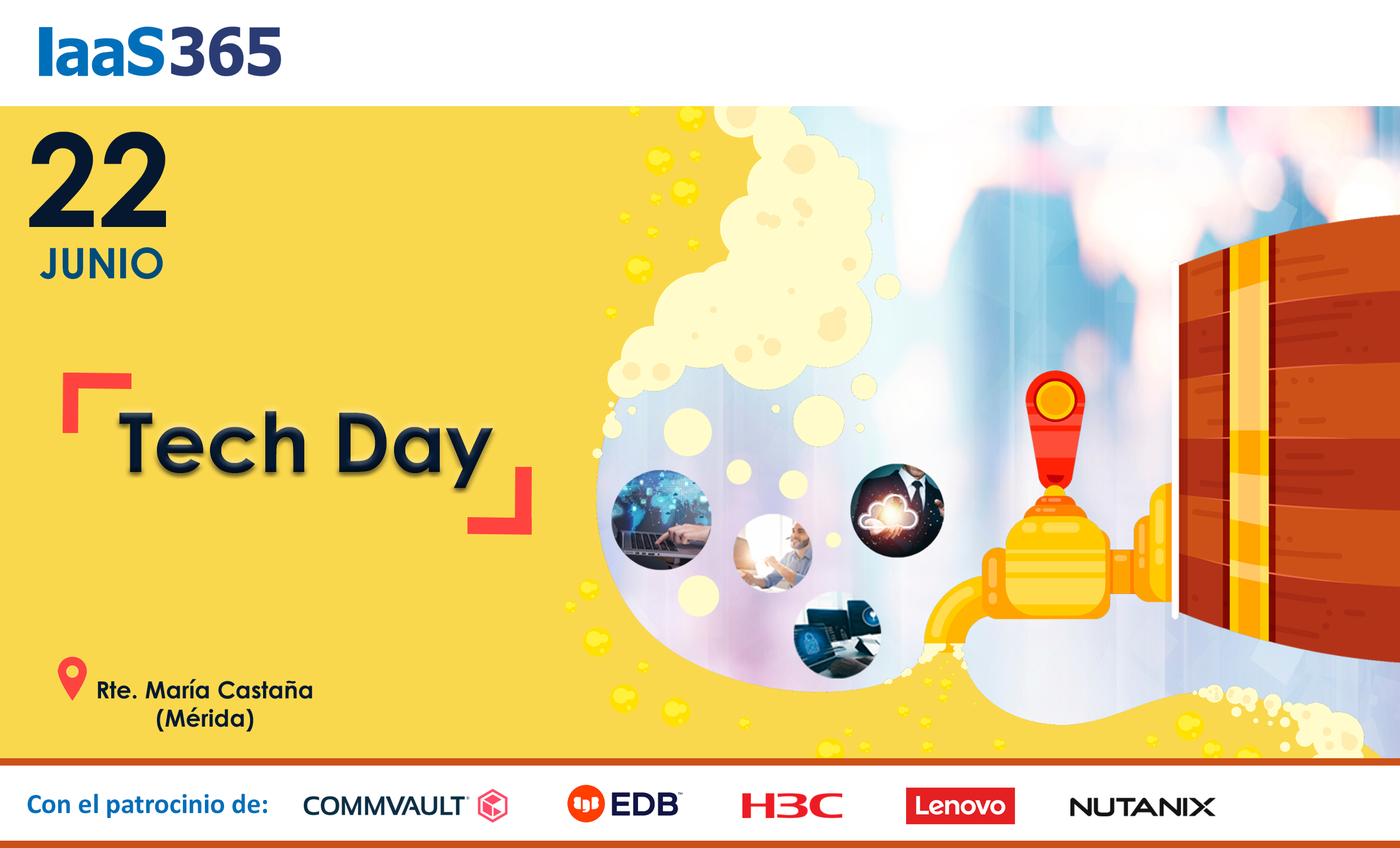 Evento Tech Day Mérida - 22 de Junio - IaaS365