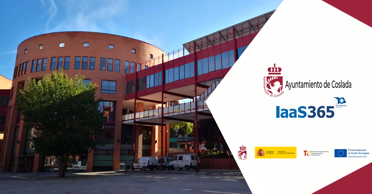 IaaS365 adjudicataria de proyecto en el Ayuntamiento de Coslada - IaaS365