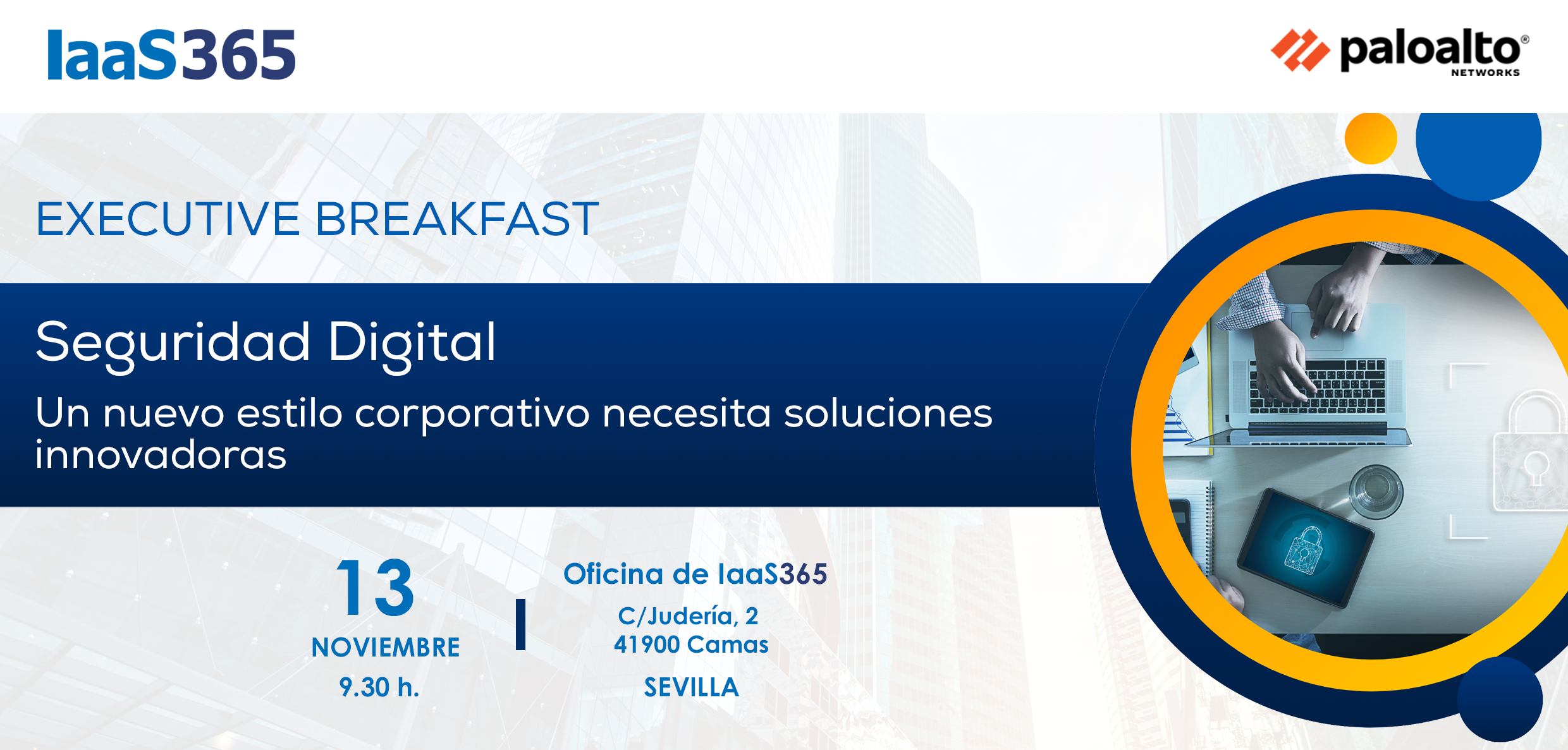 Executive Breakfast - 13 de Noviembre - IaaS365