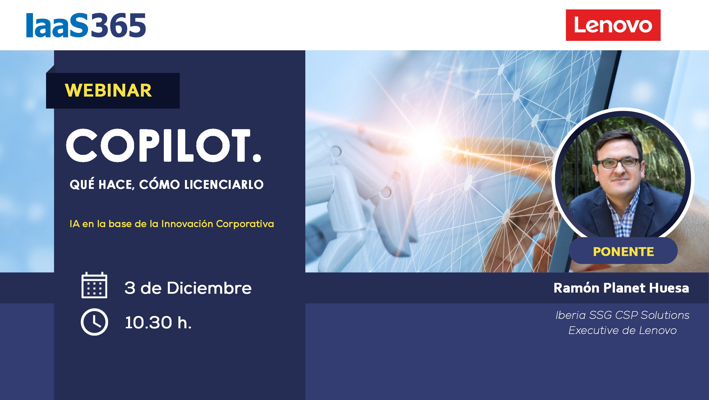 Webinar: Copilot. Qué hace, cómo licenciarlo - IaaS365