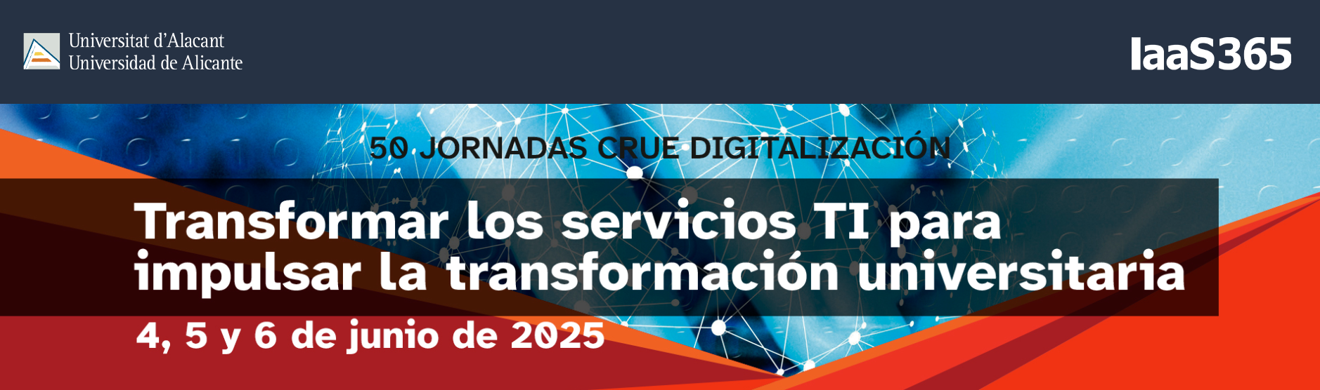 IaaS365, colaborador de las 50 Jornadas CRUE Digitalización - IaaS365